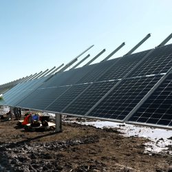 Samson Solar: The rainy season - Kiewit Newsroom