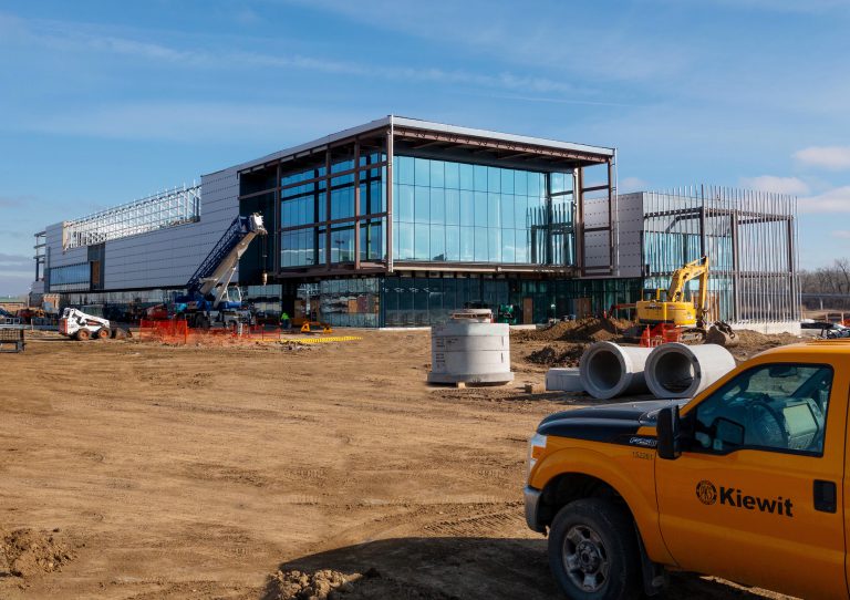 Shining a light on Omaha's Riverfront: Kiewit Luminarium - Kiewit Newsroom