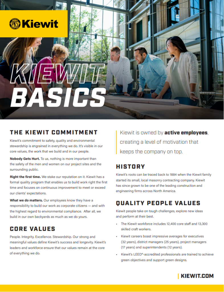 Kiewit Newsroom - Kiewit Corporation Newsroom